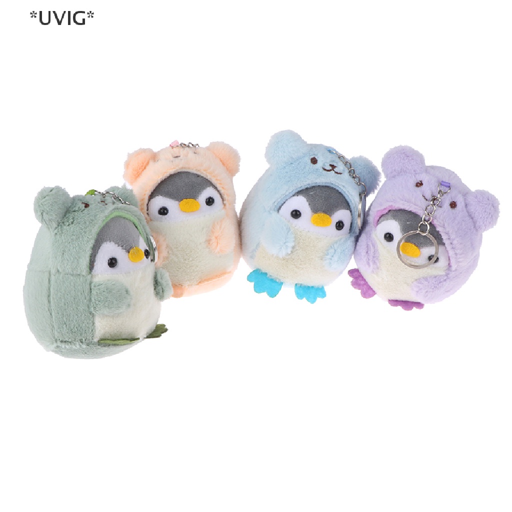 UVIG 1Pc Cute Plush Penguin Keychain Cartoon Penguin Doll Bag Keyring ...