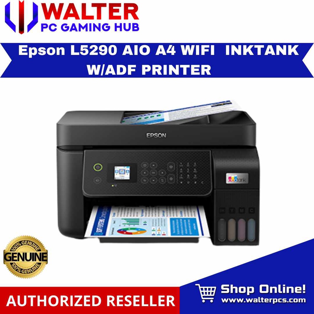 Epson L5290 AIO A4 WIFI INKTANK W/ADF PRINTER | Shopee Philippines