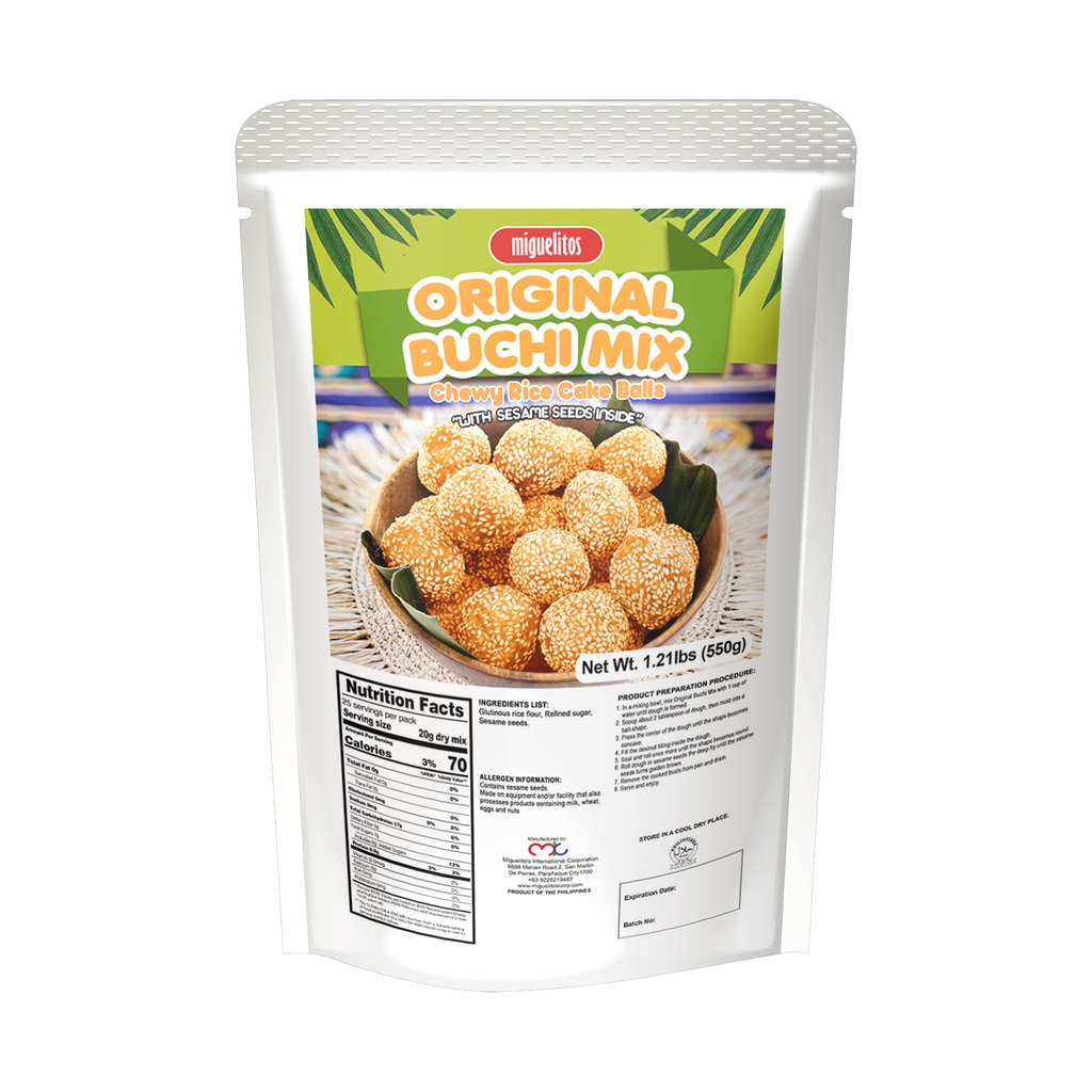 Original Buchi Instant Mix 500g | Shopee Philippines
