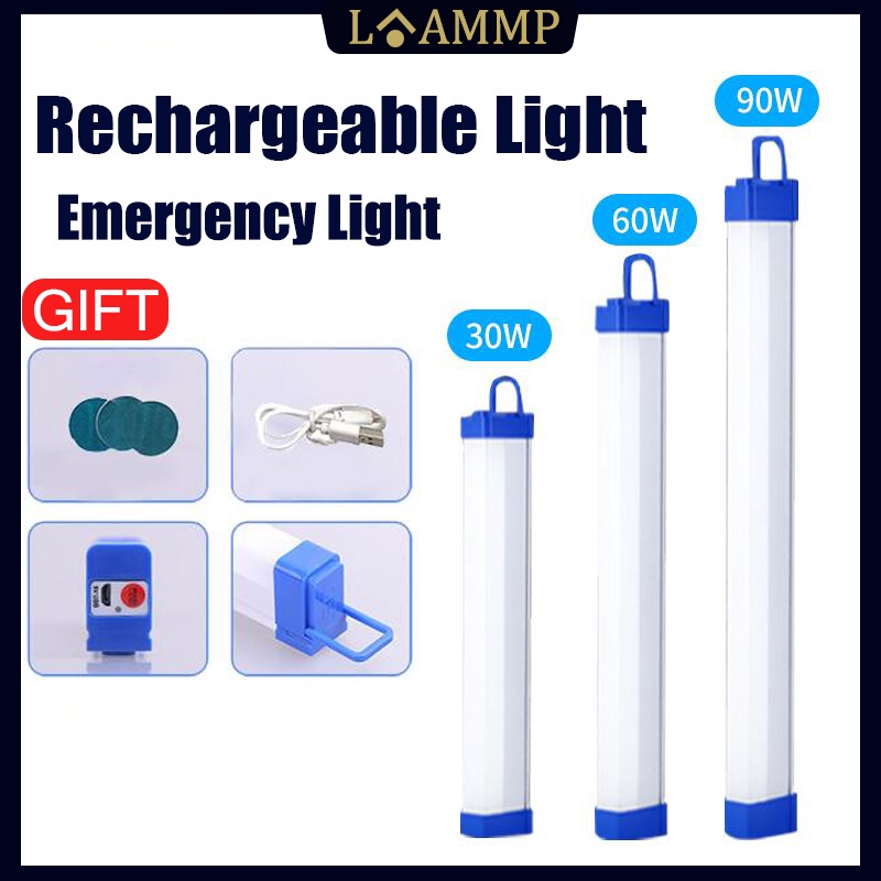 3 Mode Rechargeable Light Usb Emergency Lamp For Night Market Dormitory ...