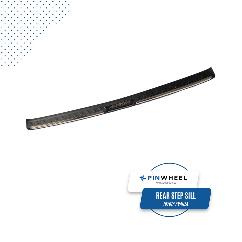 Toyota Avanza 2019-2021 Pinwheel Rear Step Sill | Shopee Philippines