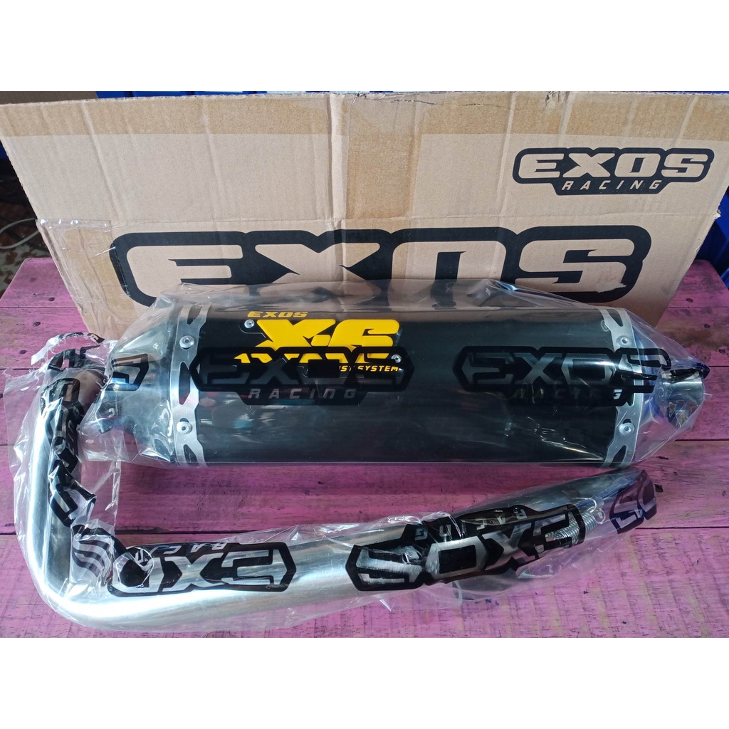 EXOS X6 PIPE FURY 125, MIOi125, CLICK 150iV1,CLICK 150i V2 ,SMASH 115 ...