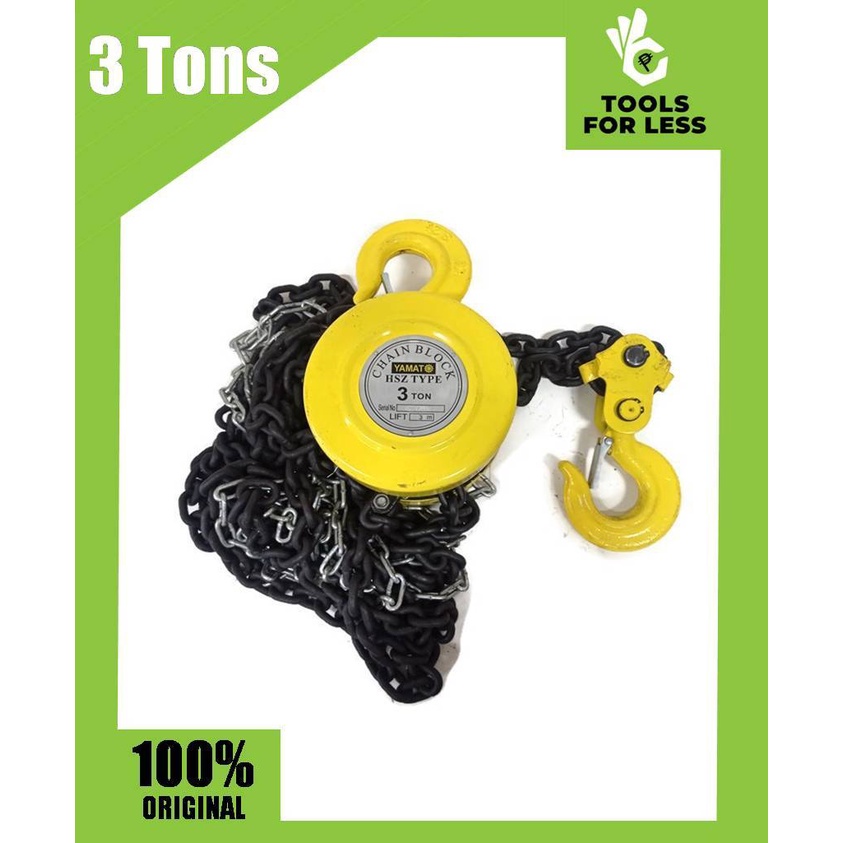 Yamato HSZ Series Chain Blocks (1T, 2T, 3T & 5T) | Shopee Philippines