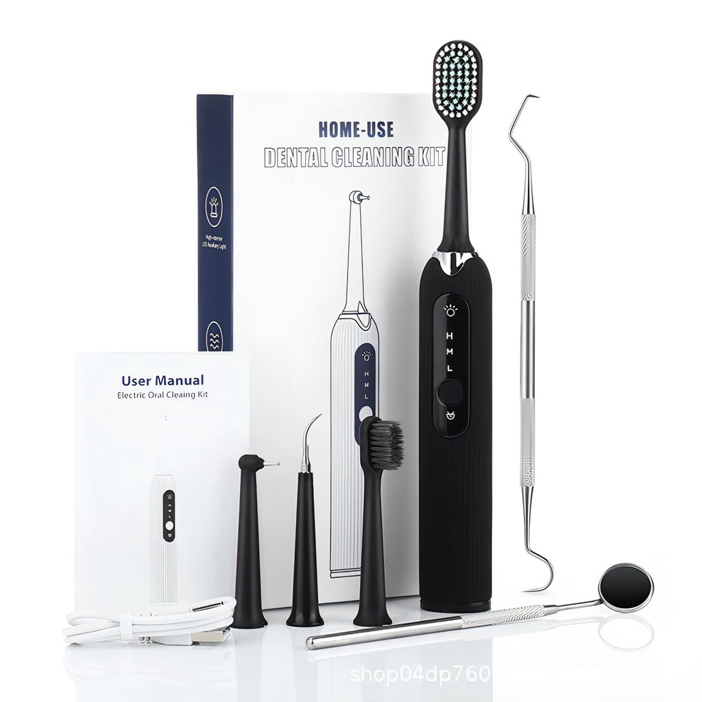 Electric Tooth Cleaning Instrument For Removing Dental Calculus Plaque ...