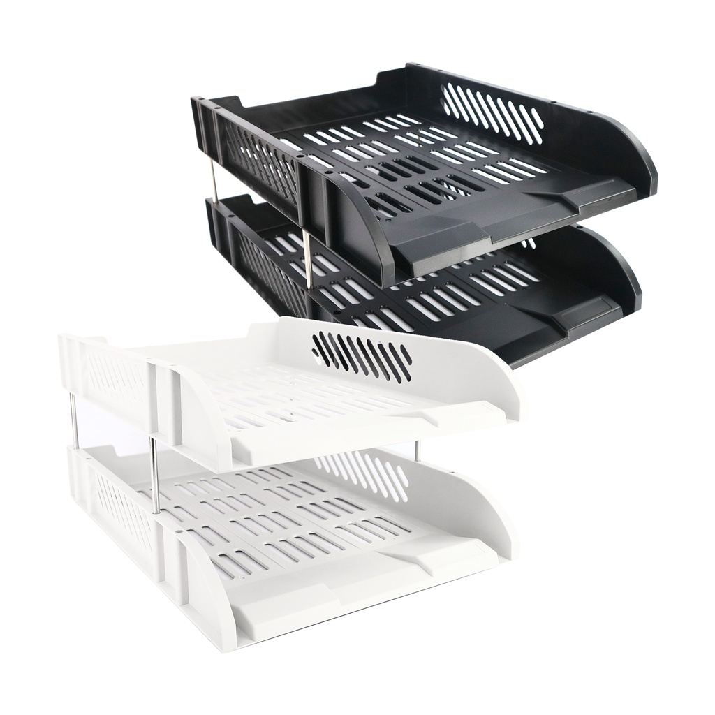 Deli 9216 File Organizer - Two-Layer File Tray (1PC) [75219216 ...