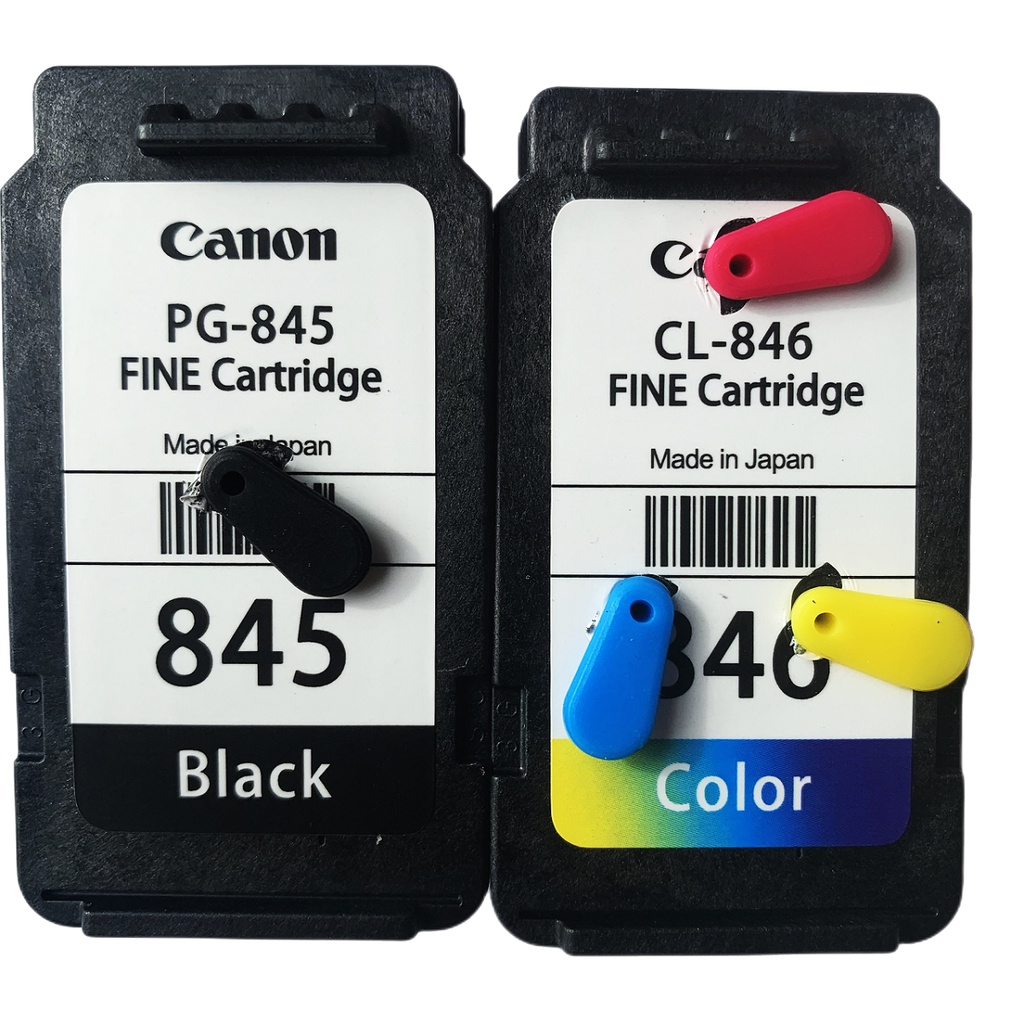 845 & 846 Black and Tri Color Compatible ink Cartridges CL-846 PG-845 for Canon PIXMA TS3480 ...