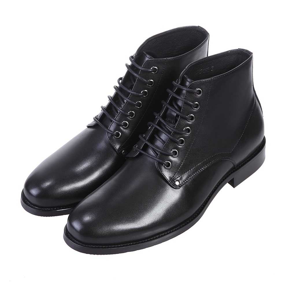 Pabder FS9685 Plain-toe Work Boots Black | Shopee Philippines