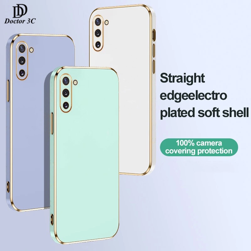 Luxury Square Plating Silicone Case For Samsung ss Galaxy A16 A06 A55 A35 A25 A15 A05 A05s A54 ...