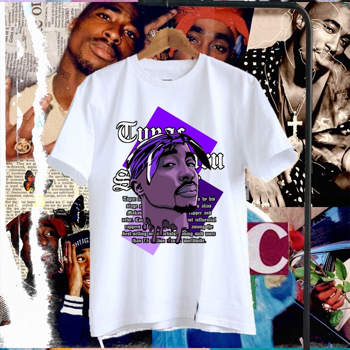 Shirts / Rapper Tupac Shakur Shirts / Oversized Prints for Kids and ...