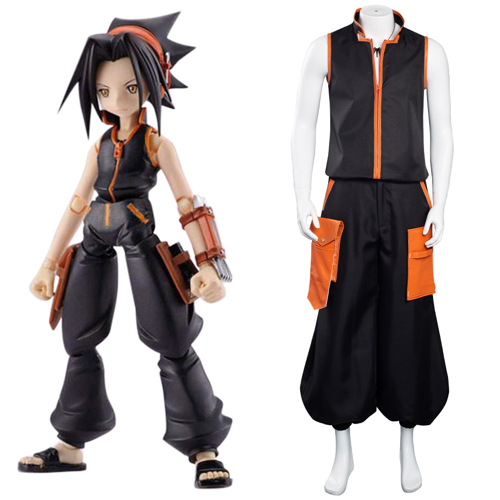 Shaman King The Super Star-Yoh Asakura Cosplay Costume Halloween ...