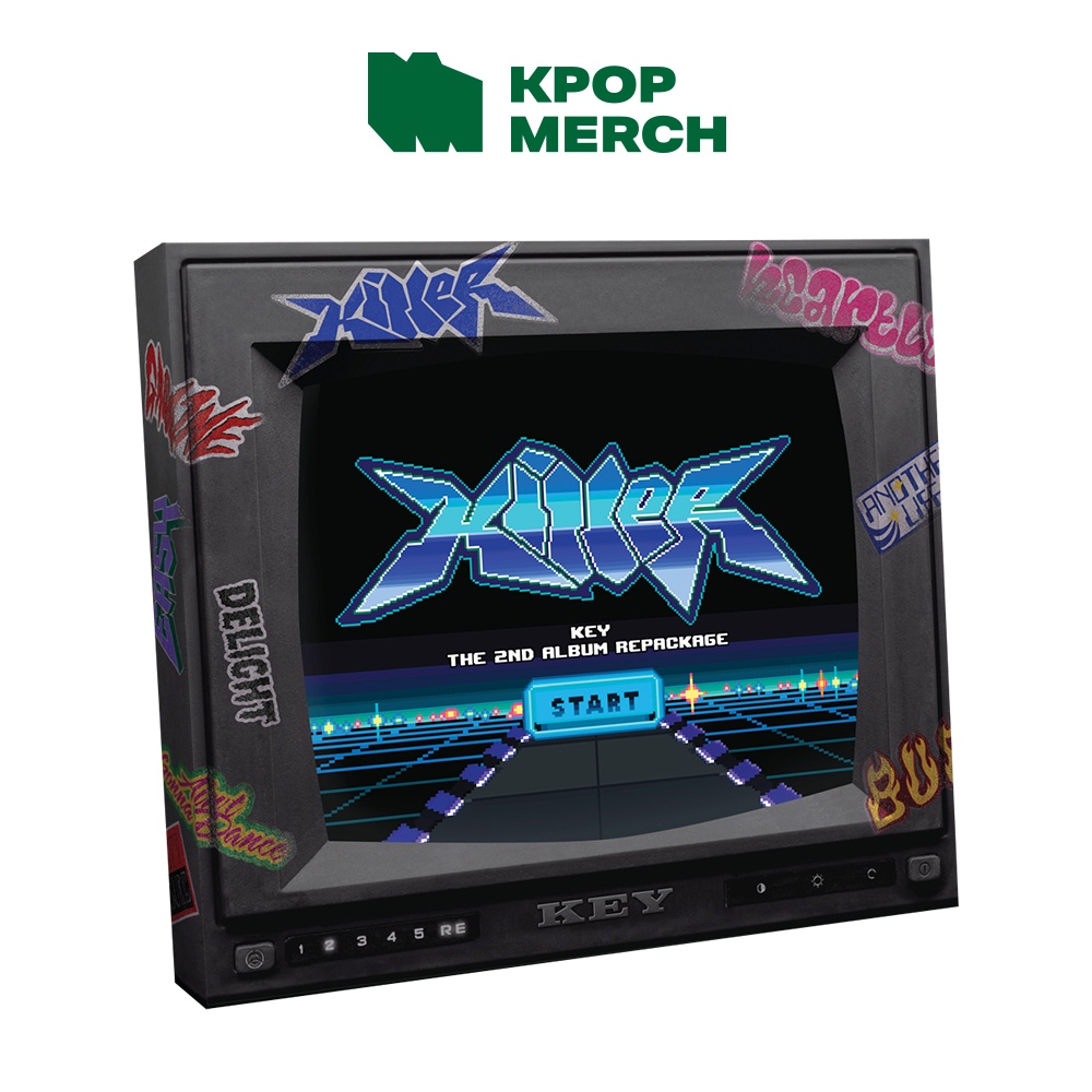 SHINee Key - 2nd Album Repackage [ Killer ]_Box version | Shopee ...