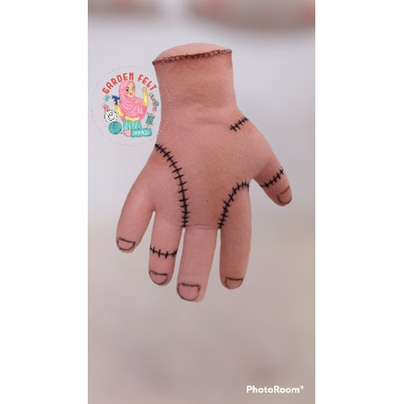 Wednesday ADDAMS Flannel MODEL 2/THING HAND WEDNESDAY ADDAMS Flannel ...