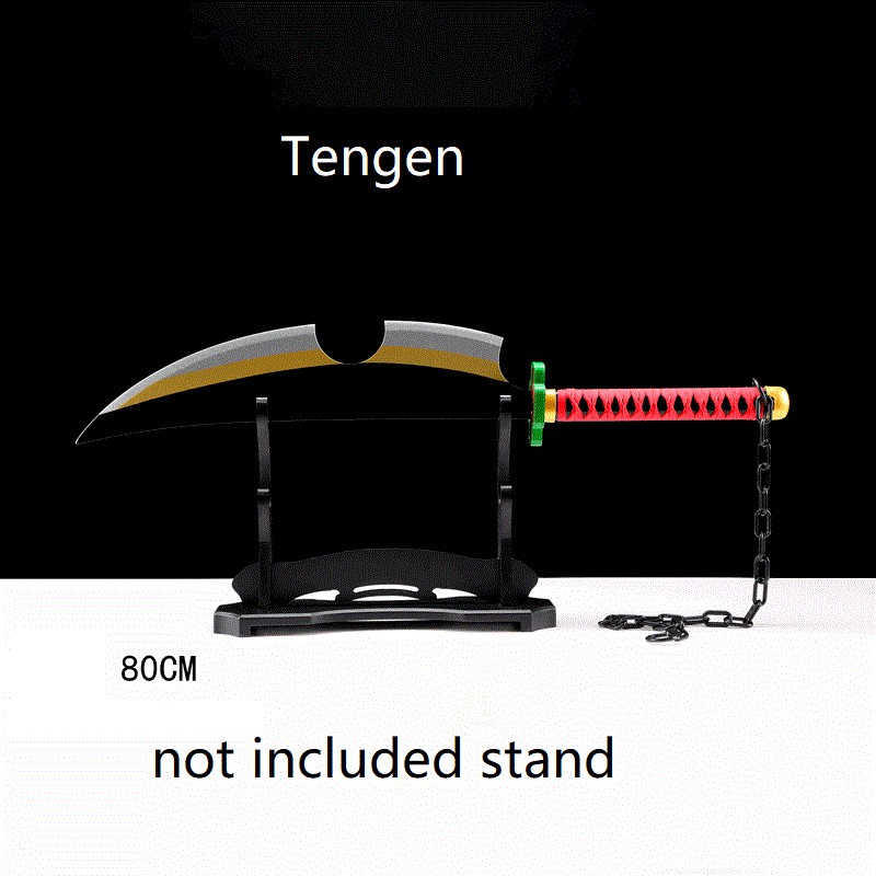 ON Hand Demon Slayer Tanjiro Nezuko Zenitsu Sword CosPlay Sword 104cm ...