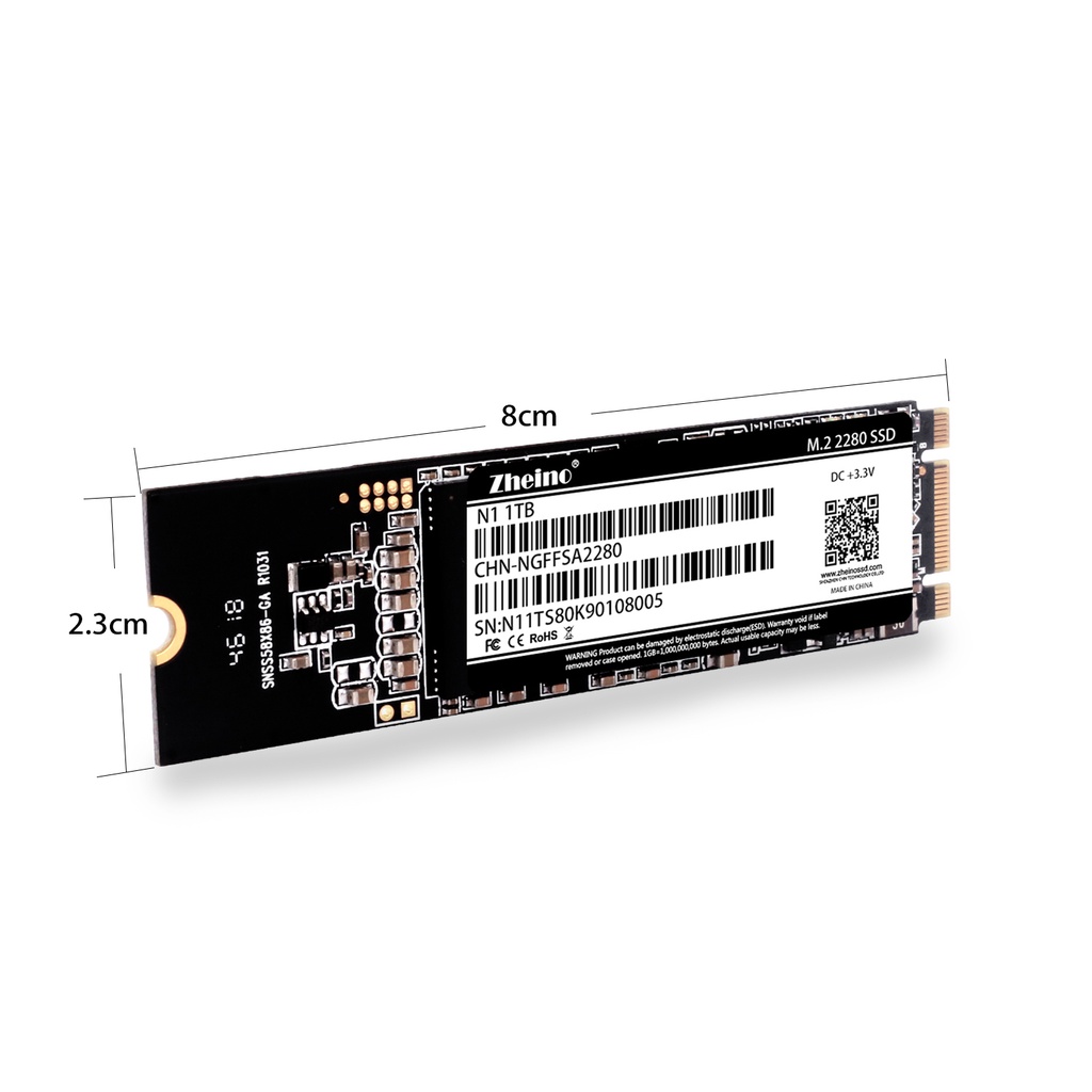 Zheino M2 SSD 128GB 256GB 512GB 1TB 2280mm NGFF SSD | Shopee Philippines