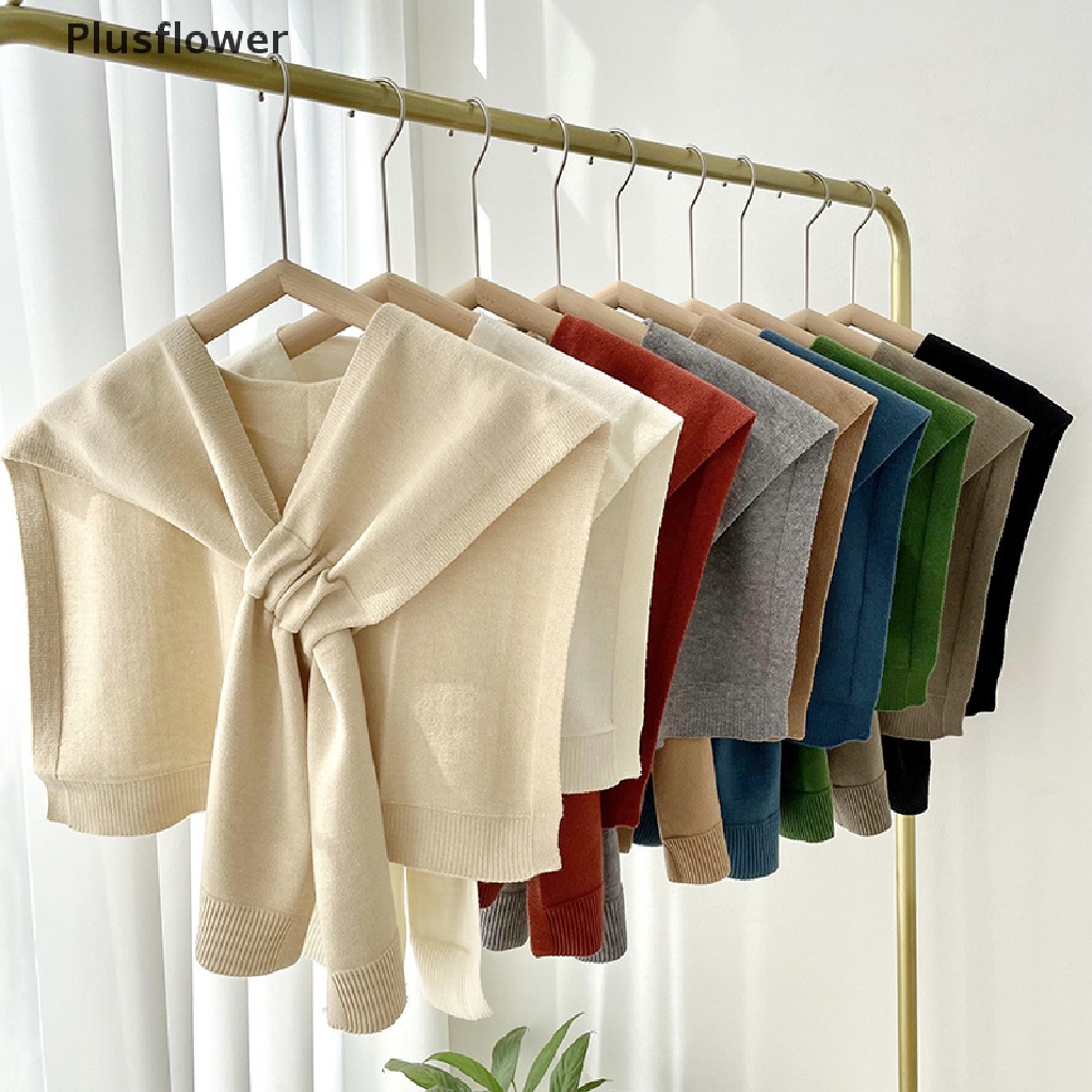 Knitted Shawl Women's Autumn And Winter Cross Big Shawl Fashion All ...