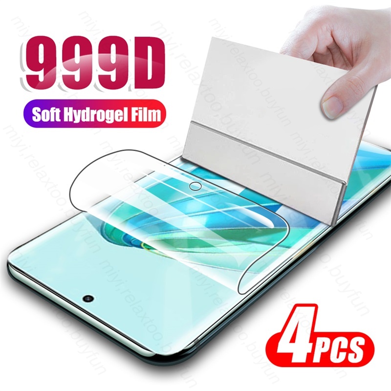 4PCS 999D Soft Hydrogel Film for Honor X9a 5G Screen Protector On Honor ...