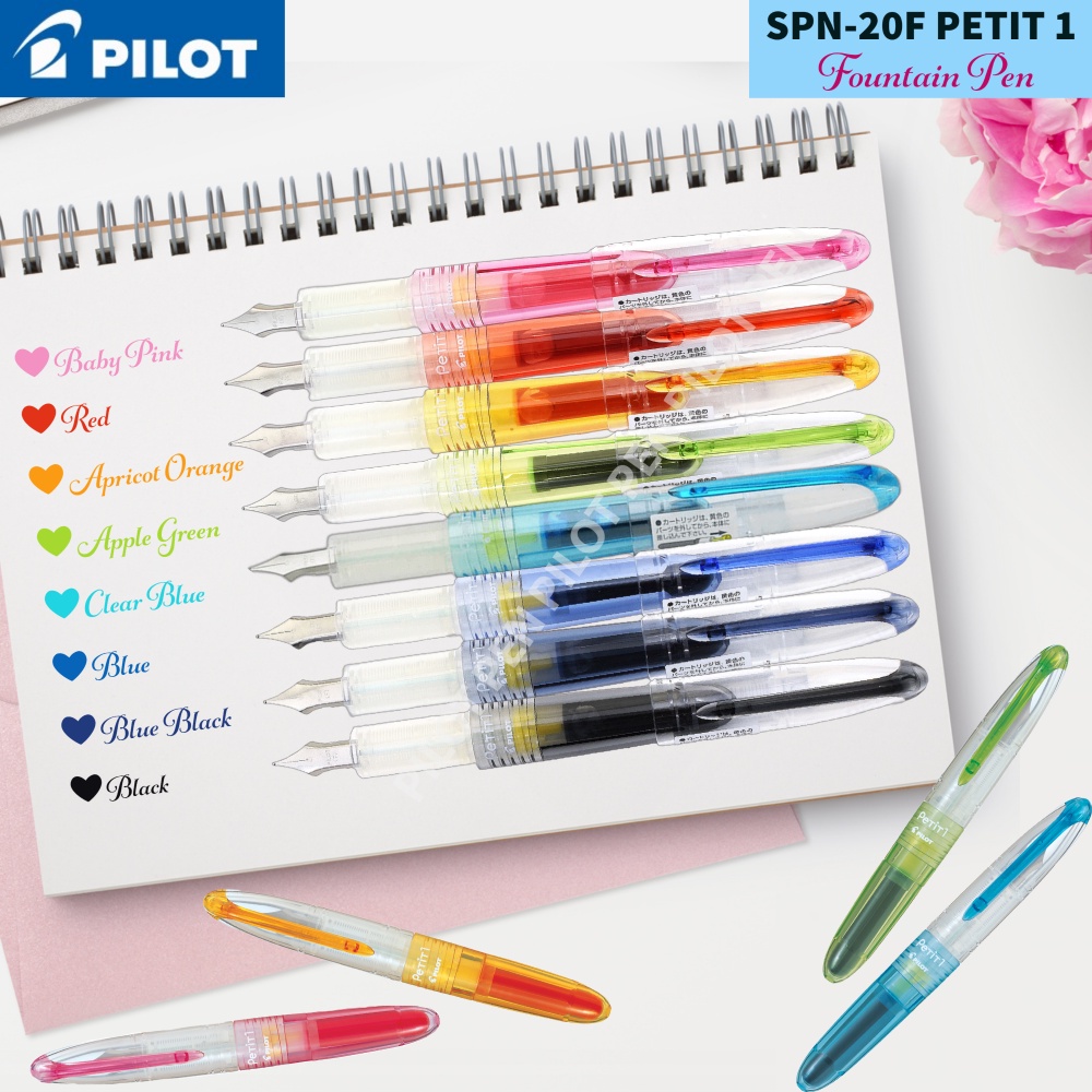 Pilot Petit Pens | Fountain | Marker | Brush | Ink Refill | Pilot Pen ...