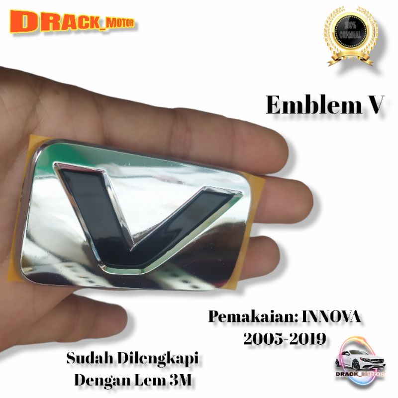 Original INNOVA TYPE-V EMBLEM//ORIGINAL INNOVA TYPE-V INNOVA WRITING ...
