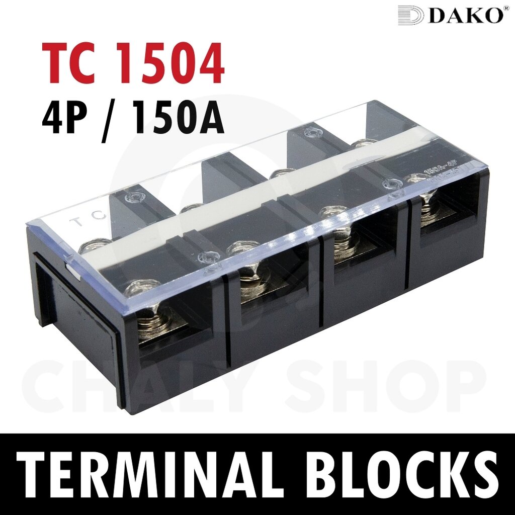 DAKO TC1504 4P 150A Terminal (Terminal Blocks) | Shopee Philippines