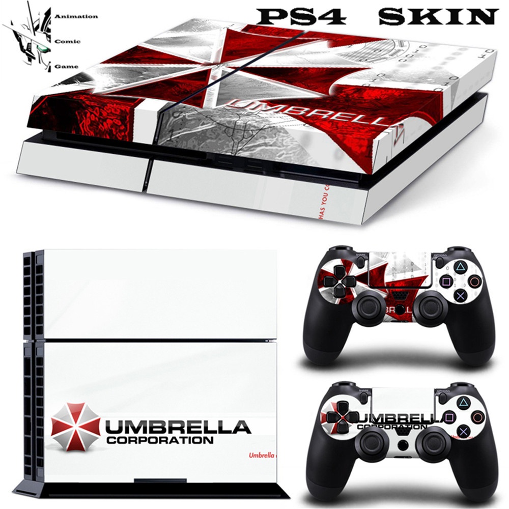 Resident Evil PS4 Stickers Console Sticker Decal Playstation4 Console ...