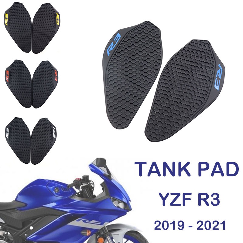 Yamaha YZF R3 2019-2023 2022 2021 Anti-slip Stickers Motorcycle Tank ...
