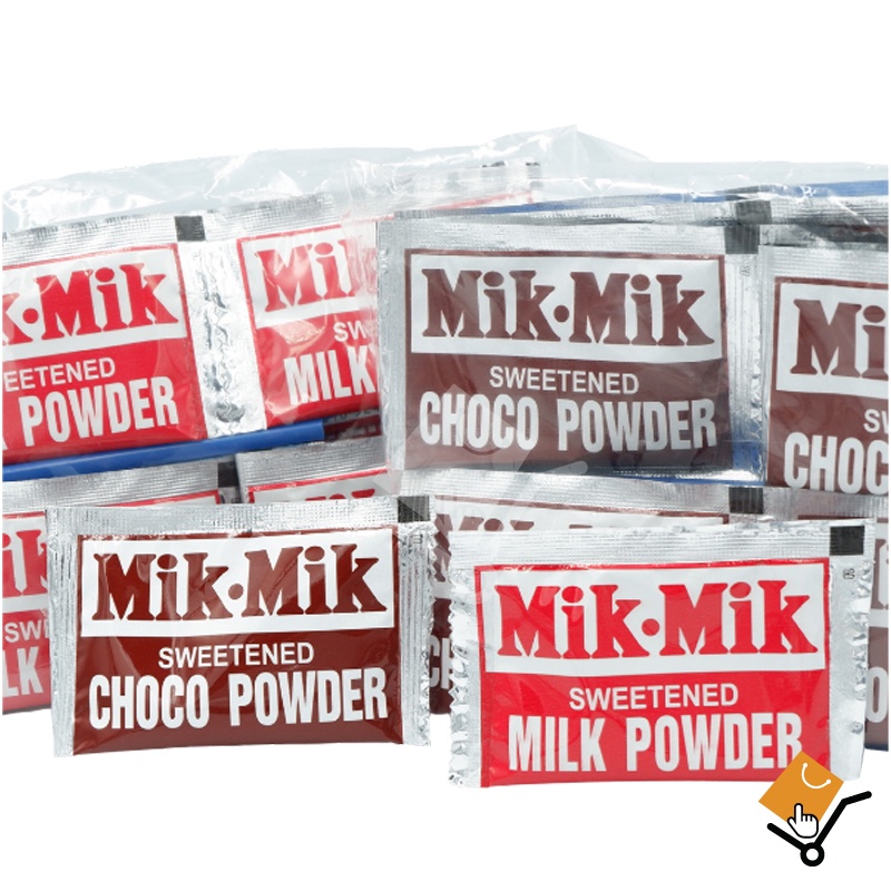 Mik Mik Sweetened Milk And Chocolate Powder 3 Packs X 20 Pcs Shopee Philippines