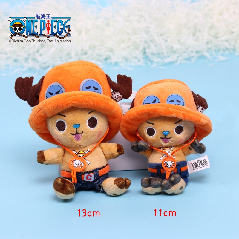 Genuine One Piece Chopper Series Plush Doll Pendant Luffy Ace Sabo ...