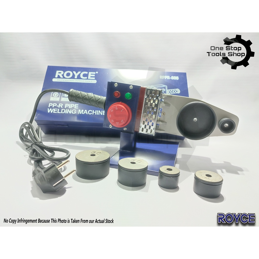 ONE STOP TOOLS SHOP ORIGINAL ROYCE HEAVY DUTY PPR WELDING ROYCE 800w ...