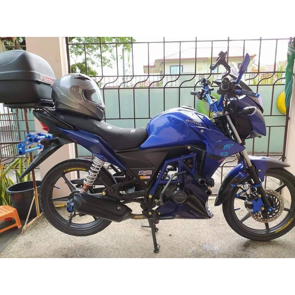 HONDA CB110 TREELI SINGLE SLIDER AND BELLYPAN | Shopee Philippines
