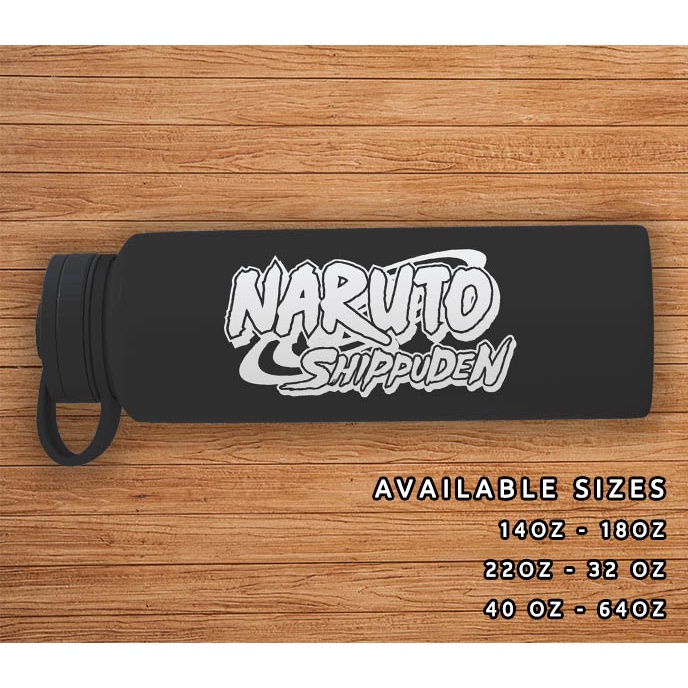 Naruto Shippuden Tumbler Sticker | Naruto Cut-out AquaFlask Sticker ...