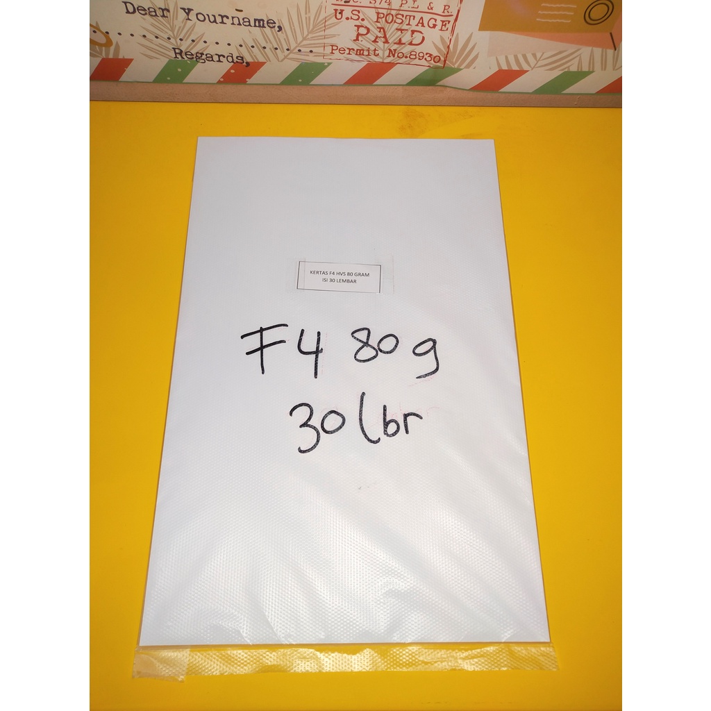 HVS F4 80 Gram Paper Retail, 30 Sheets Printed Paper/ Photocopy Paper ...