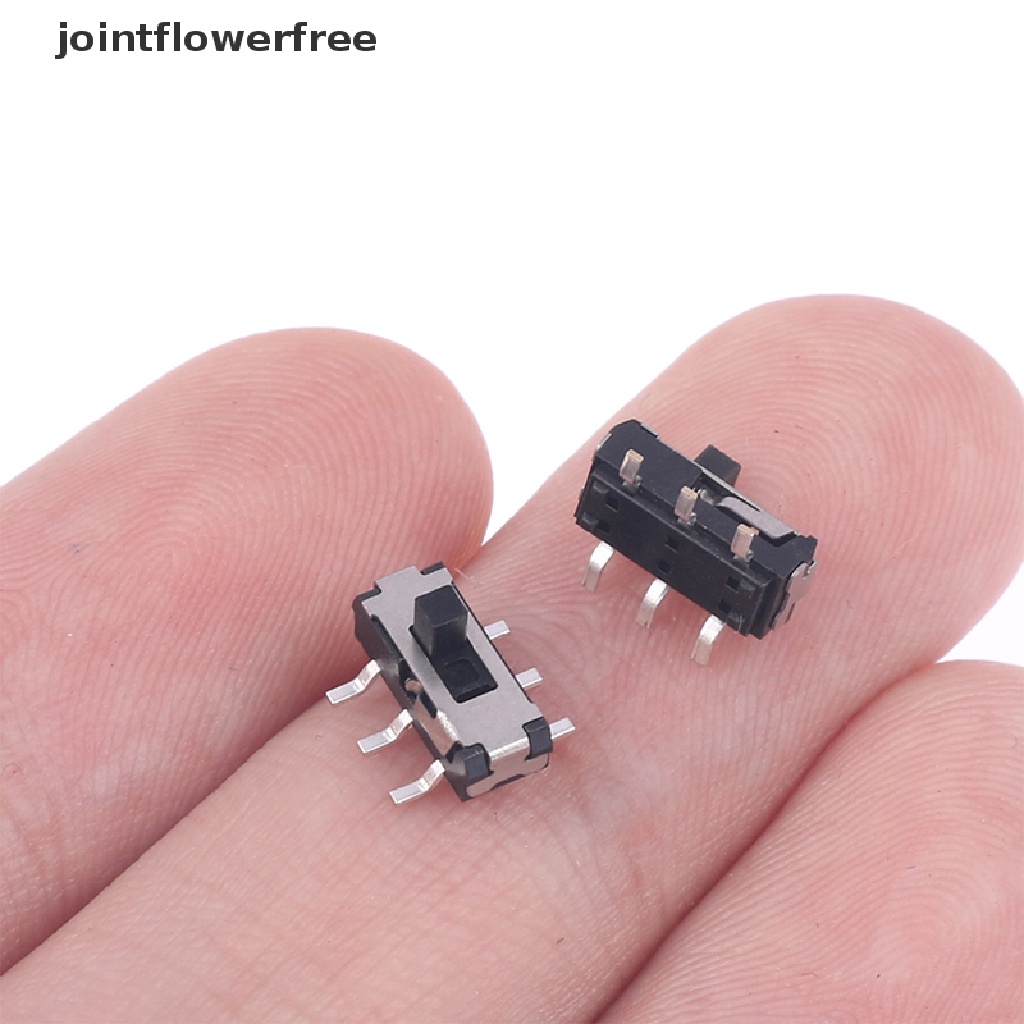 JLPH 20pcs MSS-22D18 Toggle switch 2P2T handle high 2MM SMD Slide ...