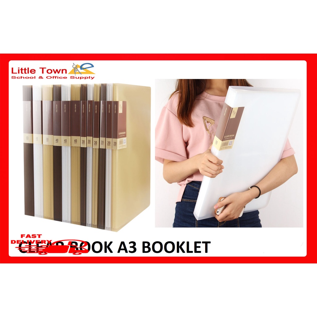 Display Book Clear Book Certificate folder Document File Size A3 20/30 ...