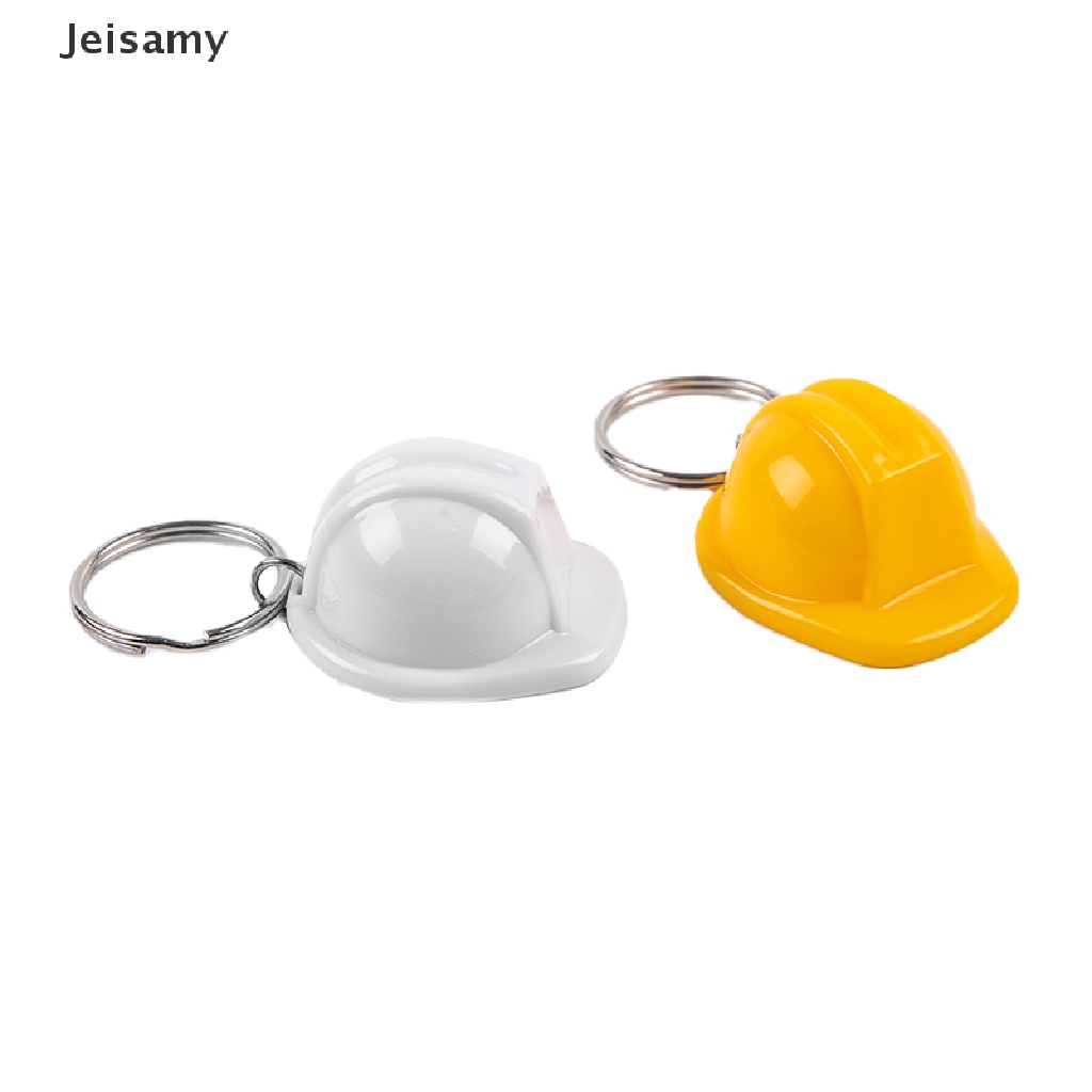 [Jei] Helmet Hard Hat Keychain Holiday Creative Safety Helmet Keying ...