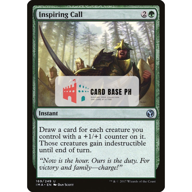 Inspiring Call - Magic the Gathering Trading Card | Shopee Philippines