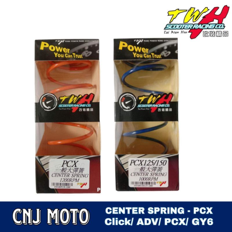 TWH CENTER SPRING for CLICK, ADV, PCX AND GY6 | Shopee Philippines