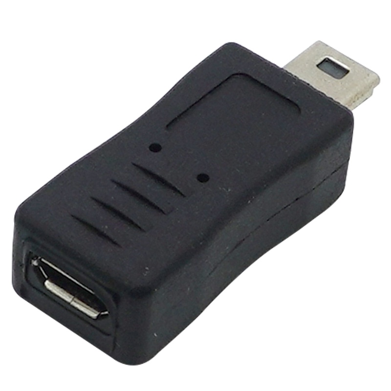 1pcs Mini USB Male to Micro USB Female 5Pin Adapter 90 Degrees Male ...