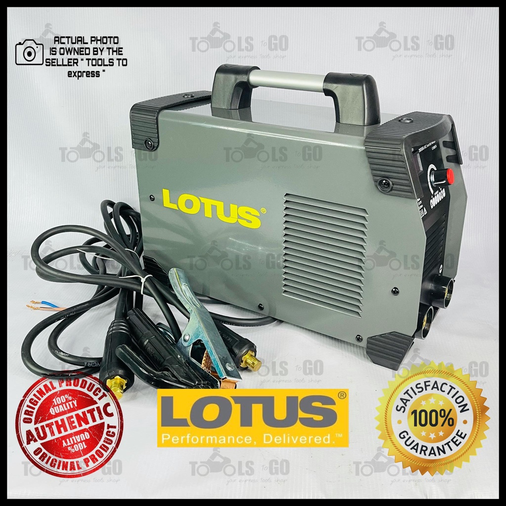 TTG Lotus Arc Inverter Welding Machine 300A | Shopee Philippines