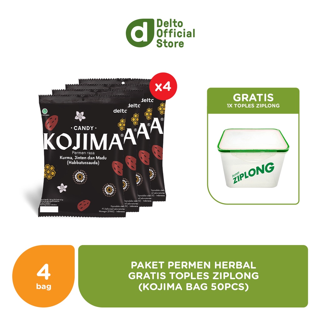 Kojima Candy Package x4 Free Jar Box | Shopee Philippines
