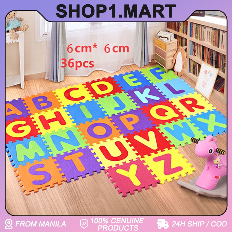 Eva Play Mat Mini Puzzle Mat For Kids Baby Crawling Learning Walking ...