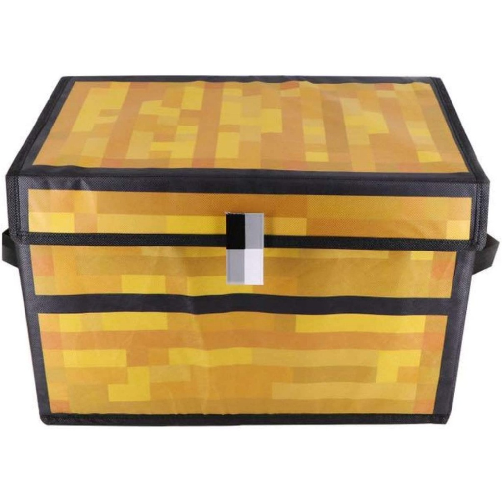 Minecraft Treasure Chest children's toy storage box folding storage box ...