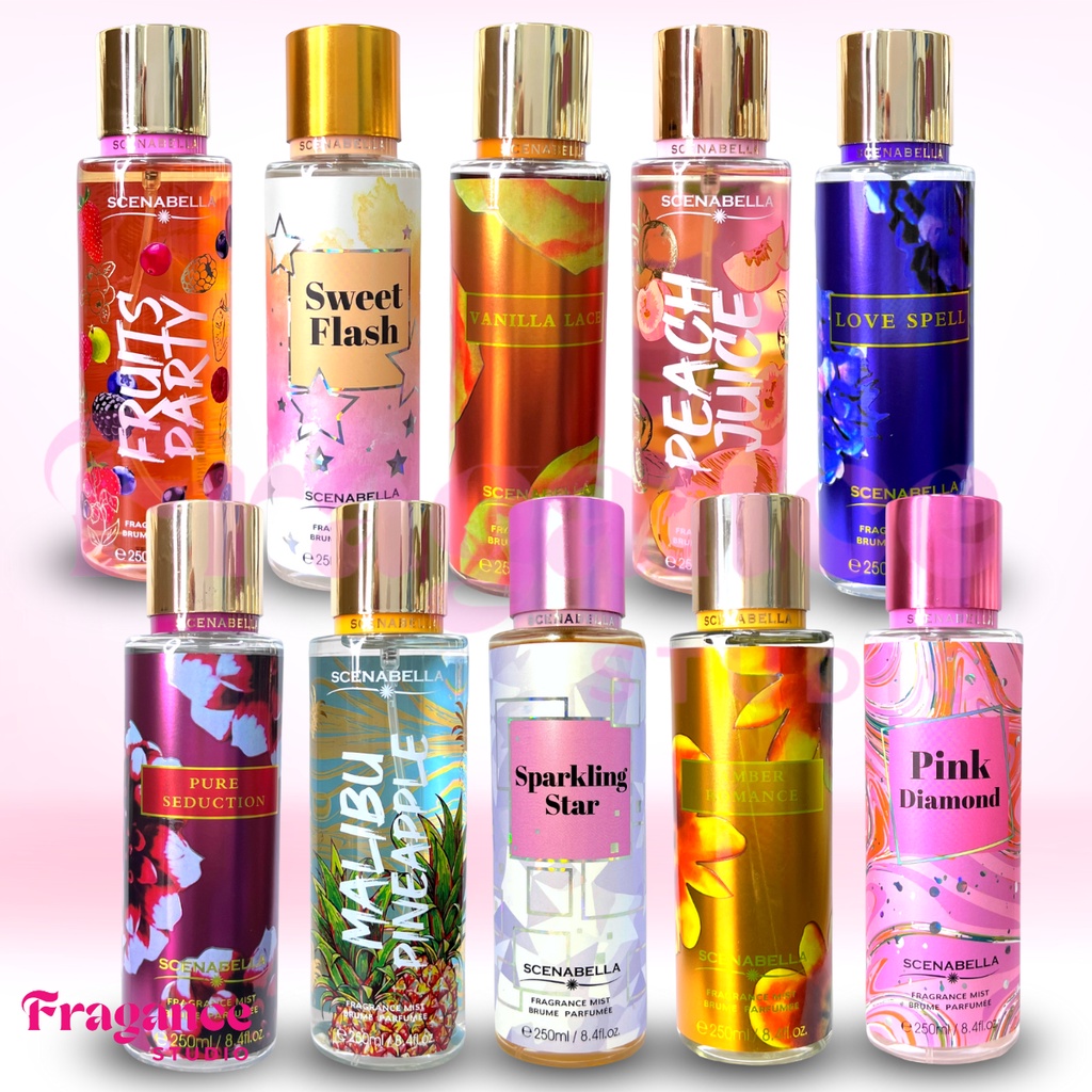 PERFUME FRAGRANCE MIST SCENABELLA COLLECTION 250ML FOR WOMEN PERFUME ...