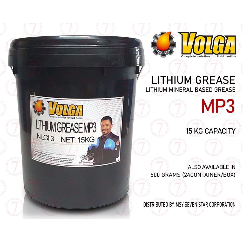 VOLGA LITHIUM MP 15 KG Multi Purpose Grease | Shopee Philippines