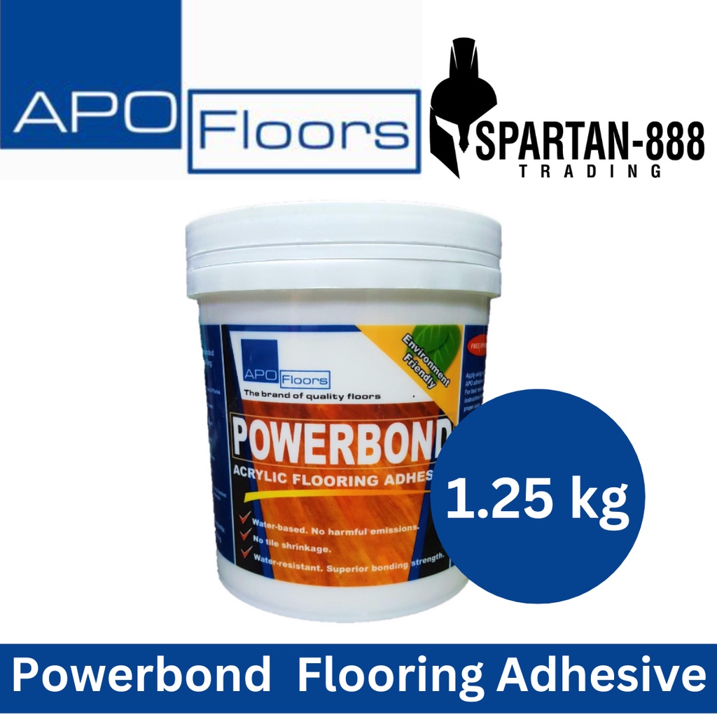 Powerbond Vinyl Flooring adhesive Apo | Shopee Philippines