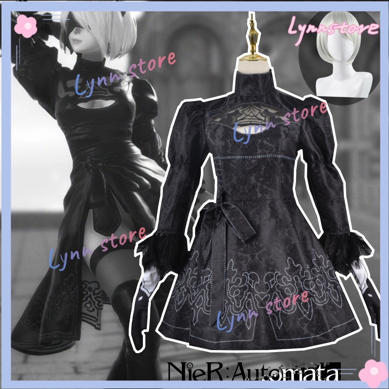 Game Anime ''NieR:Automata'' Cosplay 2B Cosplay Cotsume 9S Uniform ...