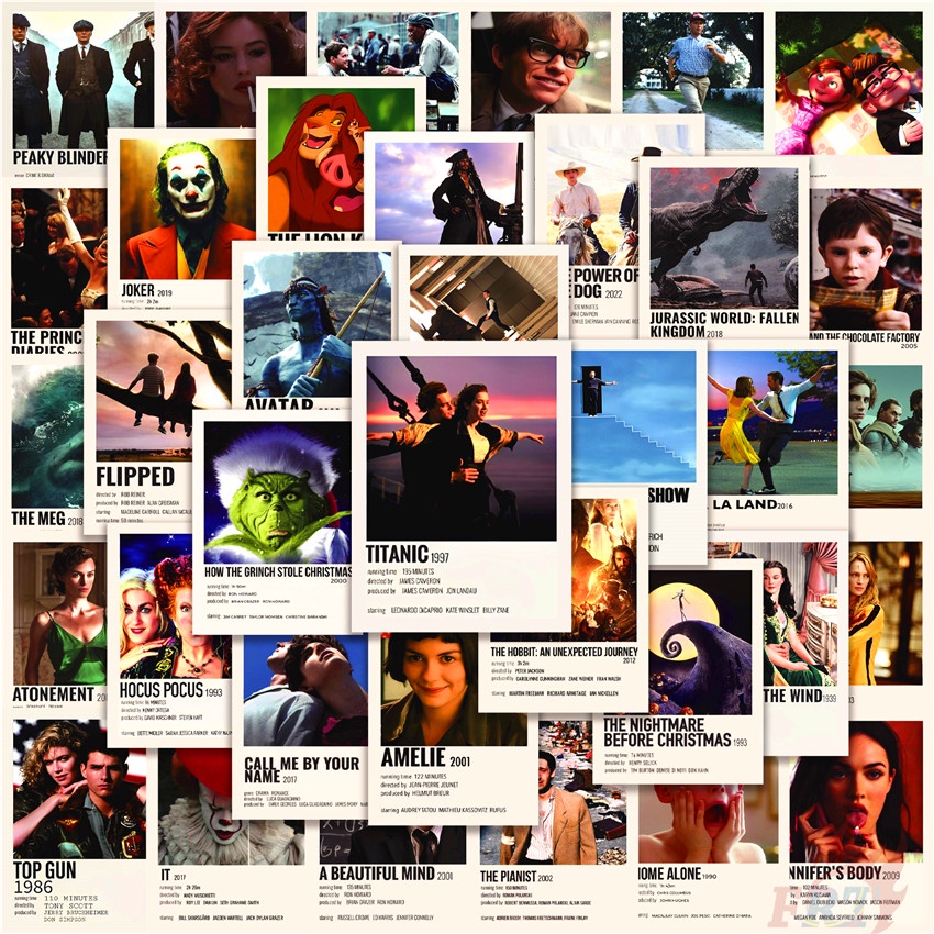 Classic Movies . Polaroid Frame Styles Series 01 Mini Posters Stickers ...