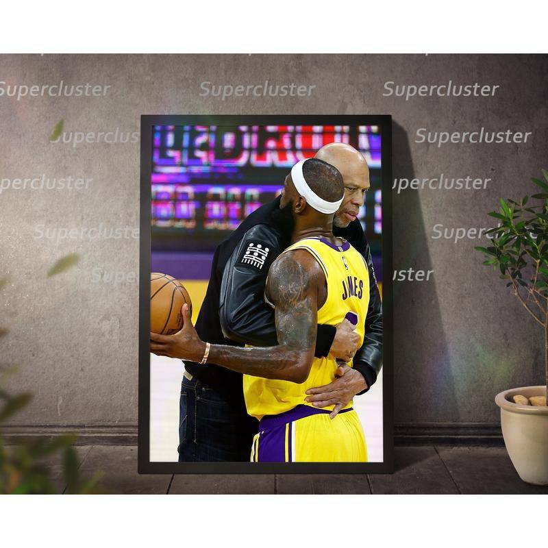 Lebron James NBA Best Scorer GOTA Canvas Painting Poster Wall Print ...