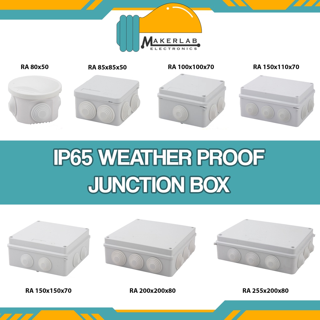 CCTV Outdoor Junction Box IP65 IP55 IP44 Weather Water Proof Enclosure ...