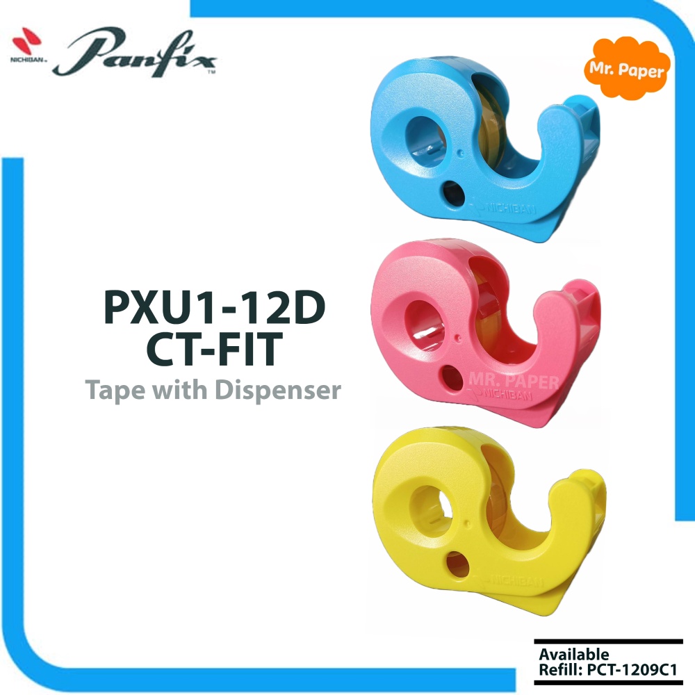 Panfix Tape with Dispenser | Refill | Mr. Paper | Shopee Philippines