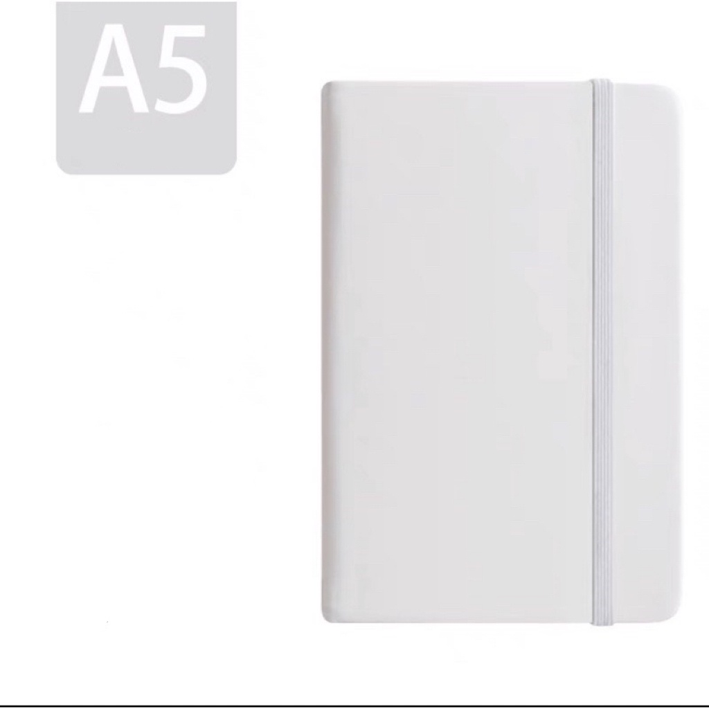 A5/A6 Size Stationery 25K Moleskin Rubber Diary Strap Notebook w/ String Lock | Shopee Philippines